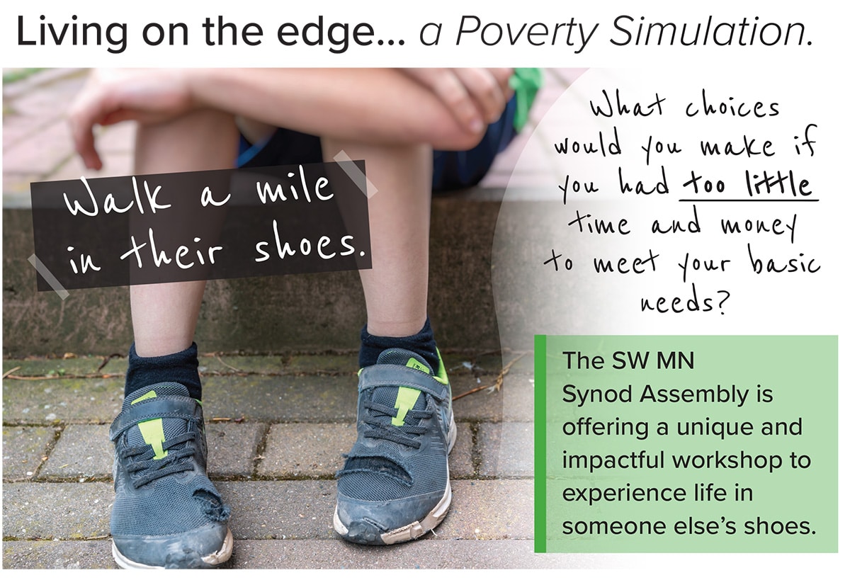 Poverty Simulation – Walk a Mile in Their Shoes. | Southwestern ...